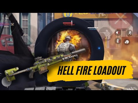 Hell fire LOADOUT | #cod | sniping gameplay | - YouTube