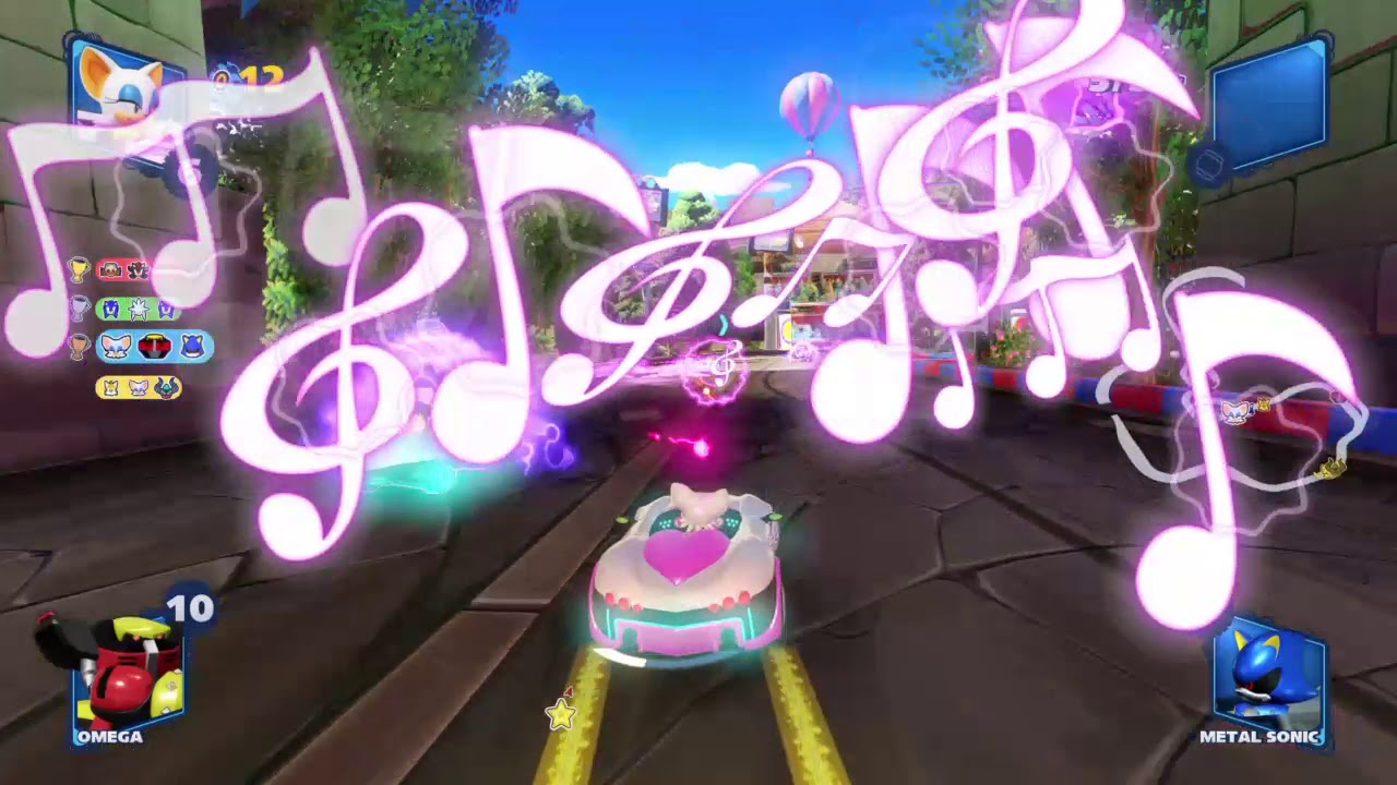 Team Sonic Racing | Rogue Rouge! | Online | Race #3 - YouTube