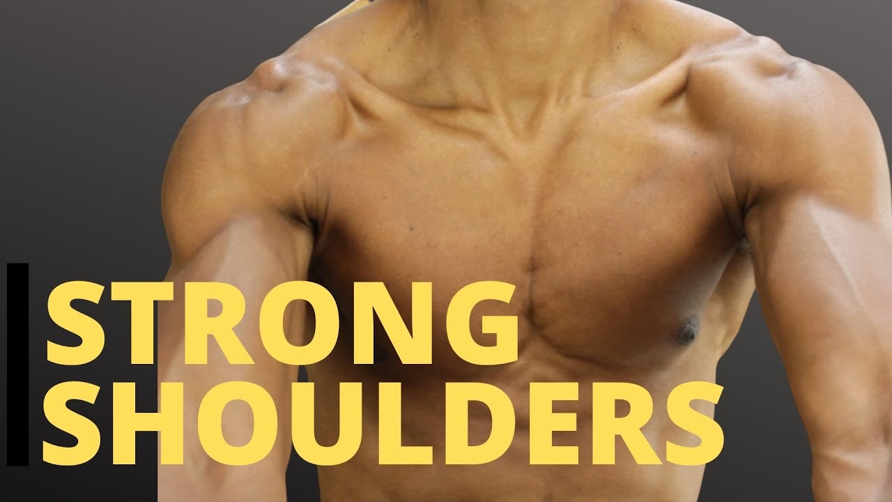 Build Strong Shoulders At Home | 5 Great Exercises - YouTube