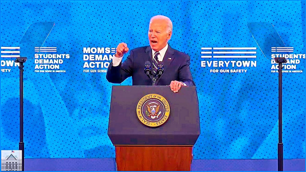 President Biden Speaks at Gun Sense University - Everytown Event - YouTube