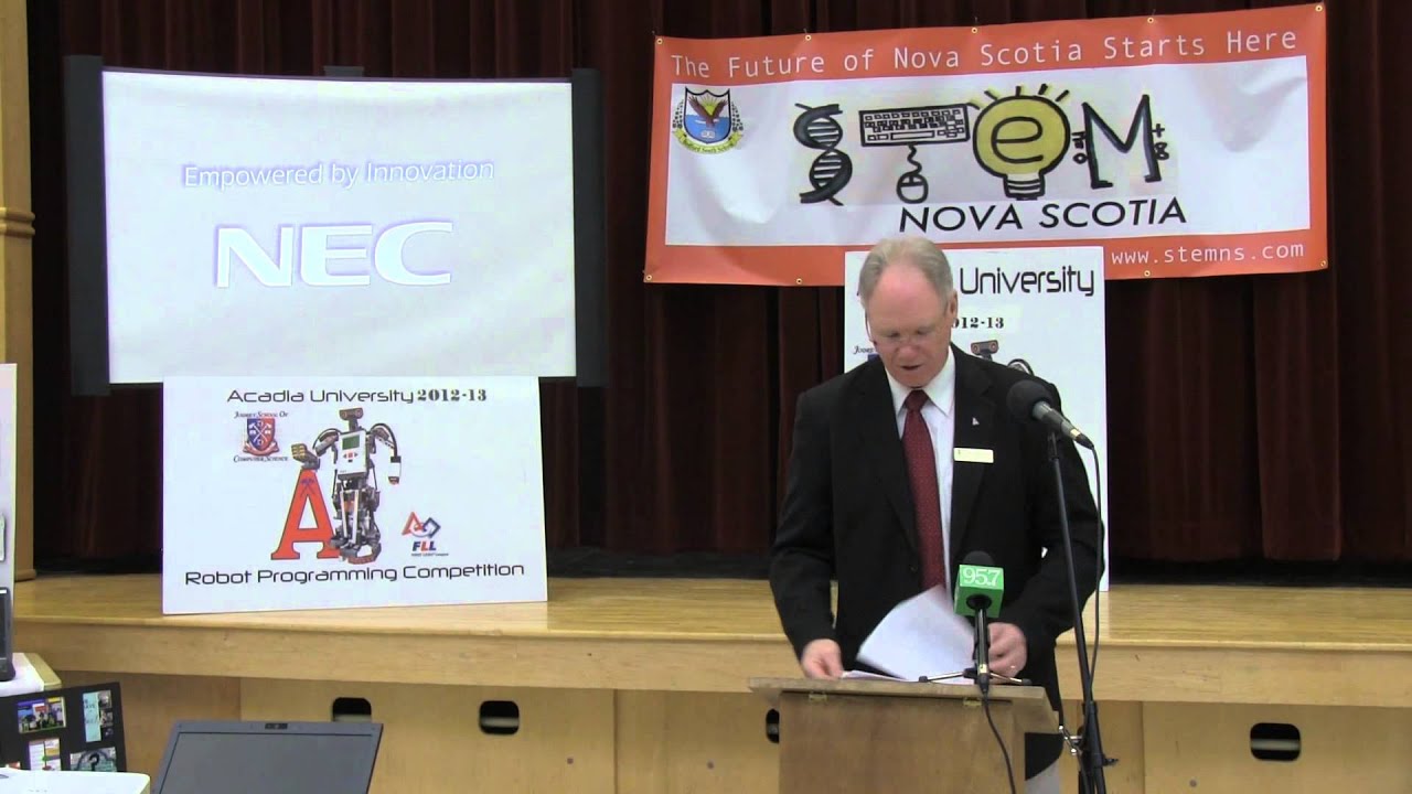 Dr. Daniel Silver, Acadia University Accepts Funding from Province of ...