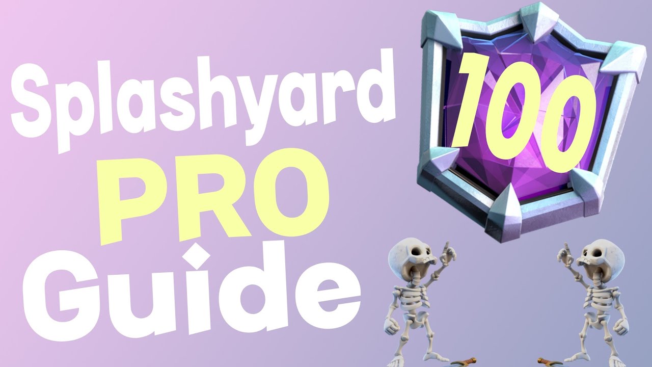 *INSANE* Top Ladder Gameplay w Splashyard - Clash Royale - YouTube