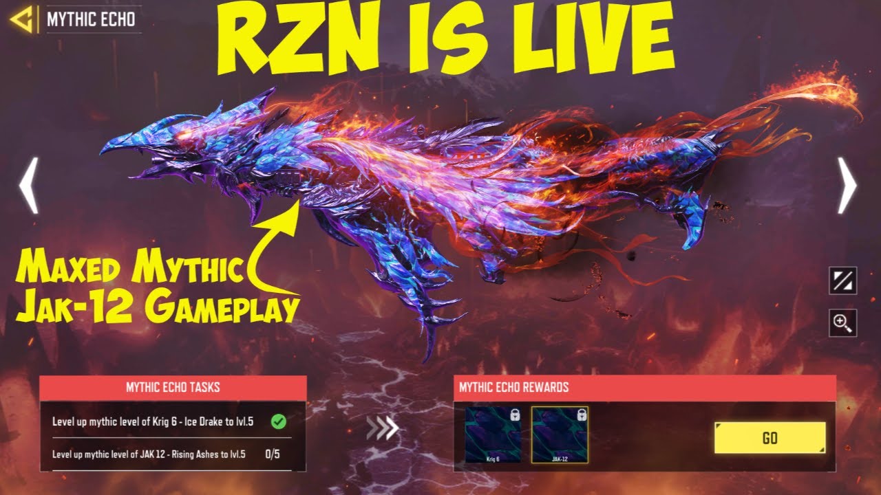 Maxing Mythic Jak-12 Rising Ashes Live Gameplay Cod Mobile - YouTube