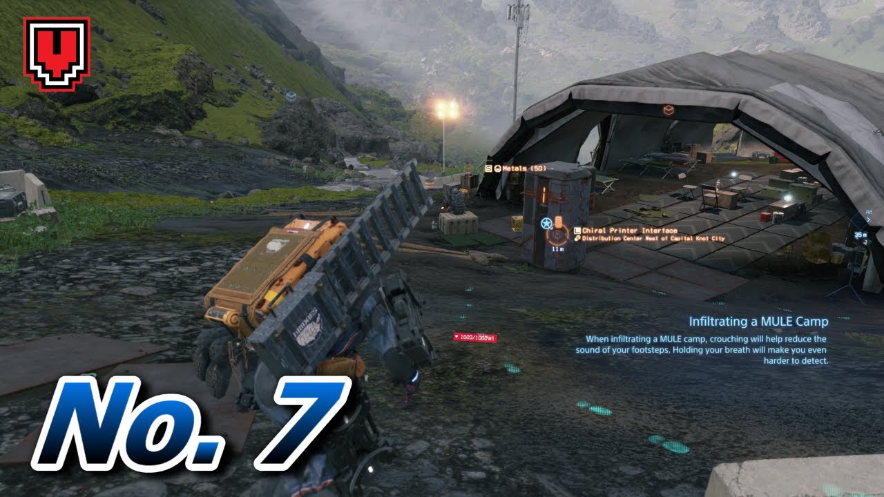 [Order No. 7] Recovery: Chiral Printer Interface // DEATH STRANDING ...