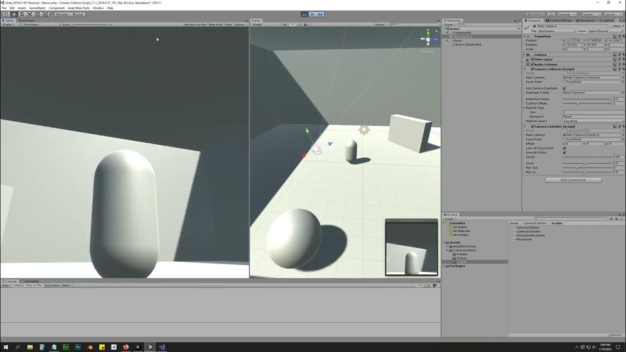 Fixing Stutter Caused by Smooth Follow | Camera Collision 2.0 | Unity - YouTube
