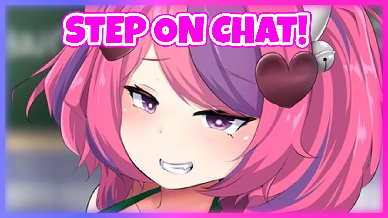 Ironmouse Casually Steps On Chat - YouTube