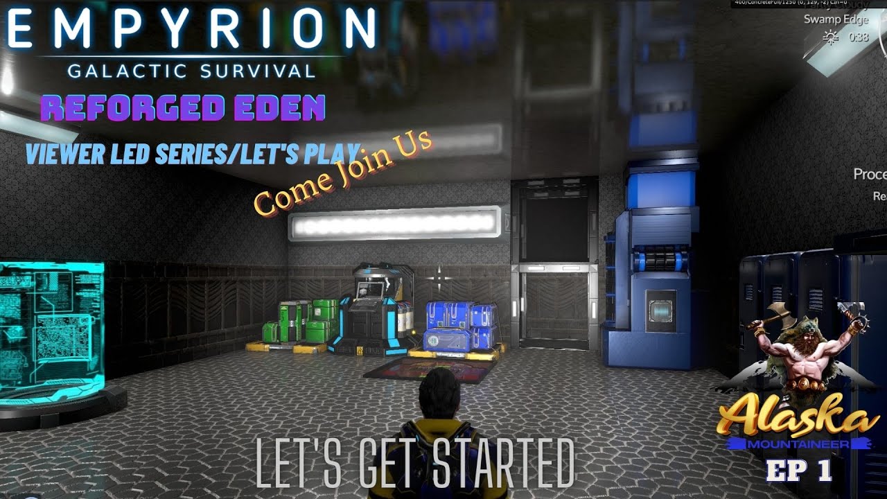 Empyrion Galactic Reforged Eden EP1 Let's get started! - YouTube