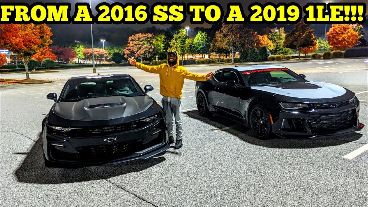 HE TOOK DELIVERY OF A 2019 CAMARO SS 1LE!!! IT ONLY HAS 20 MILES ON IT ...