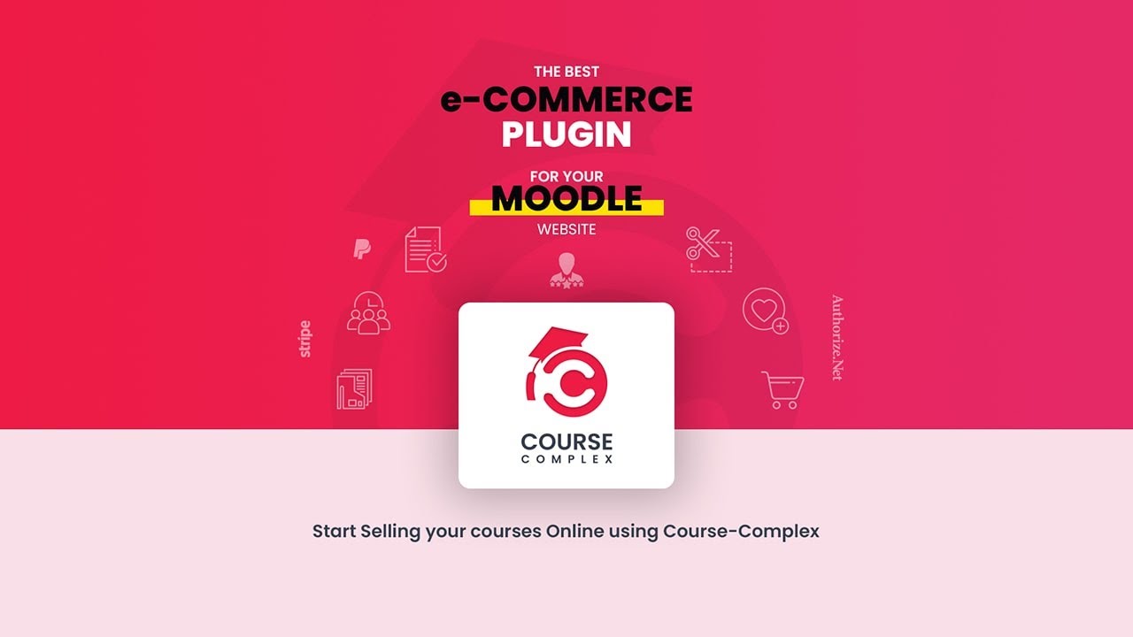 How to sell courses on moodle; Course Complex Features - YouTube