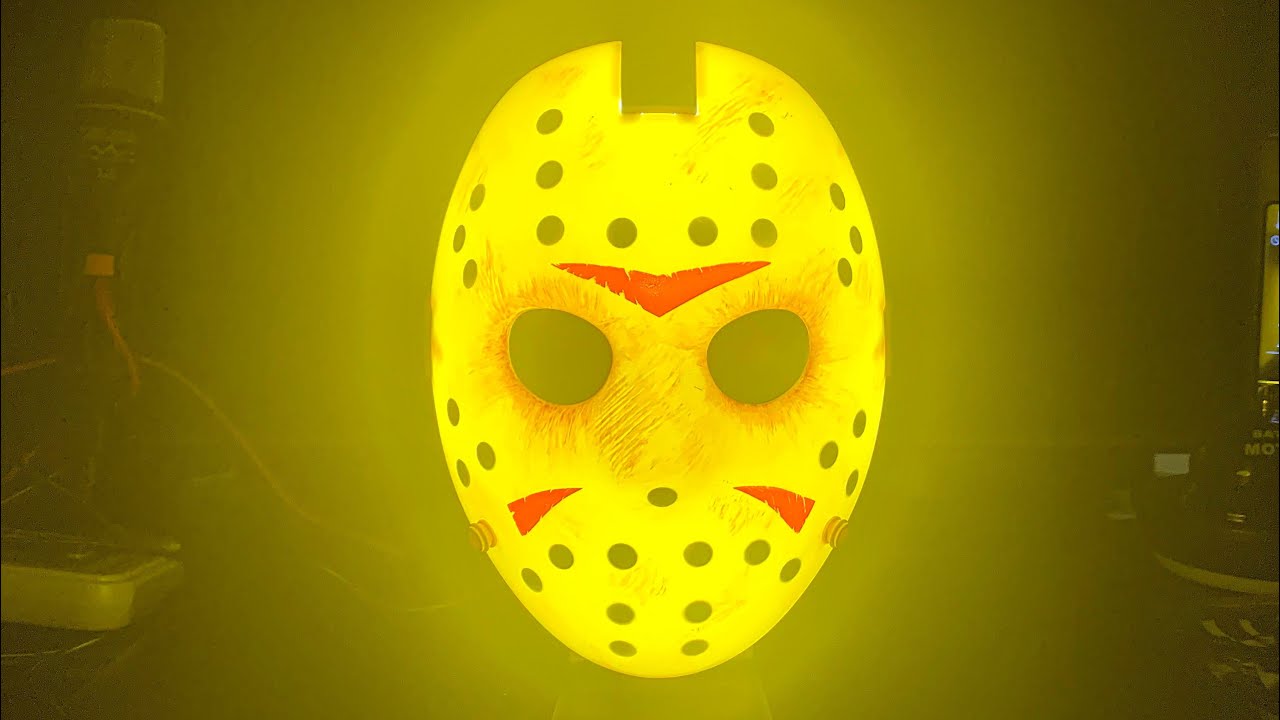 Paladone Jason Mask Lamp - YouTube