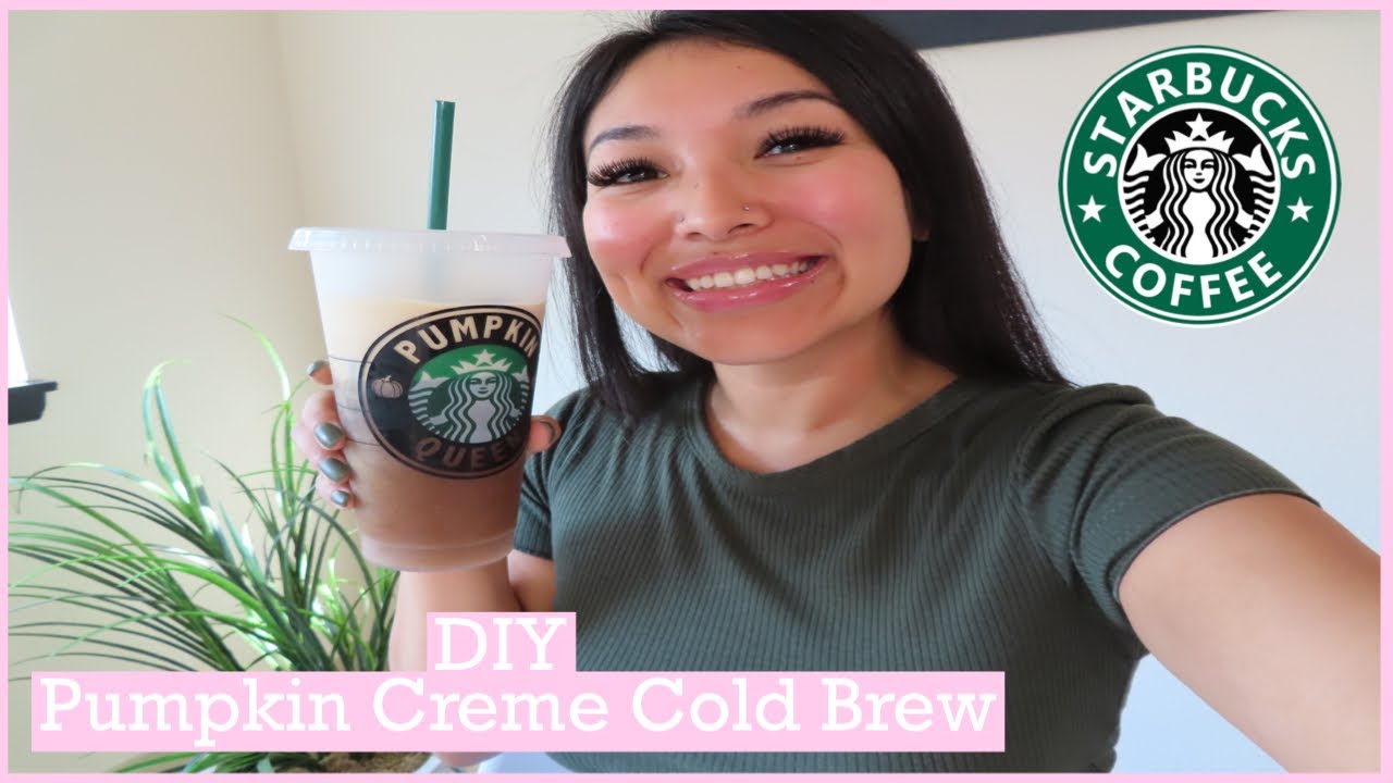 HOW TO MAKE A PUMPKIN CREME COLD BREW AT HOME RECIPE DIY YouTube HOW TO MAKE A PUMPKIN CREME COLD BREW AT HOME RECIPE DIY YouTube