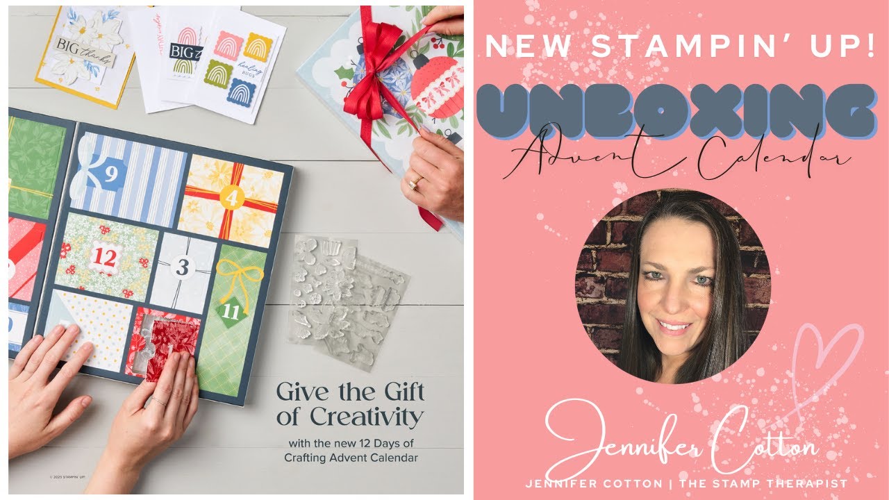 Spoiler Alert! Stampin' Up! Advent Calendar Unboxing!! - YouTube