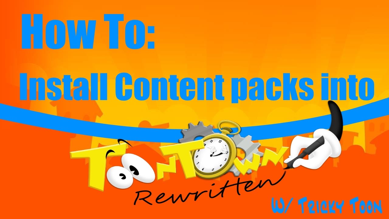 How To: Install Content Packs in TTR - YouTube