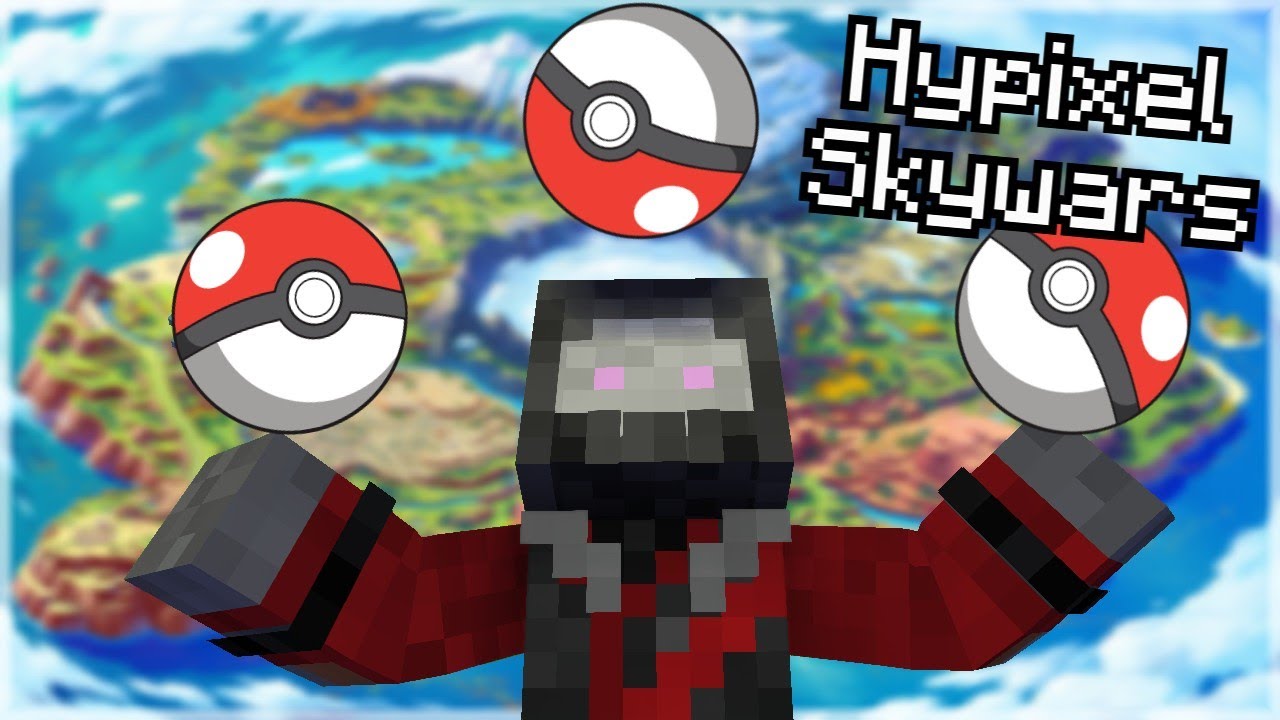 Pokemon addict plays Skywars - YouTube
