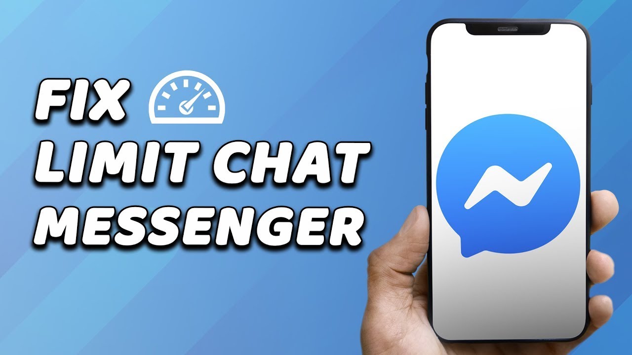 How To Fix Limit Chat In Messenger 2022 (FAST!) - YouTube