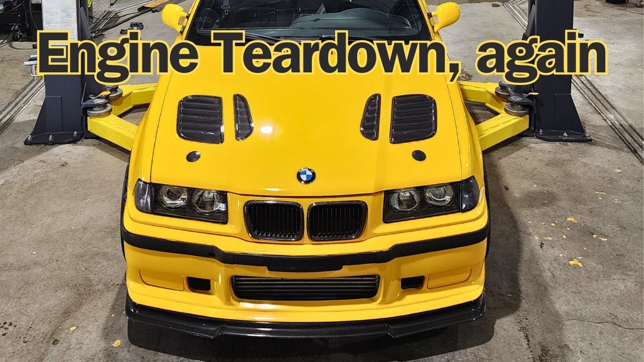 Blown-up Turbo M52 Engine Teardown, What Broke? - YouTube