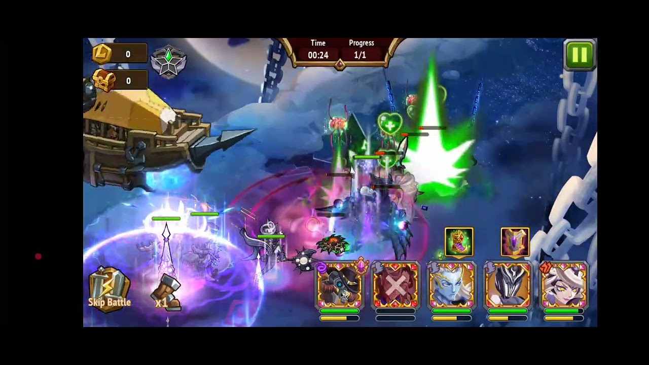 Magic rush heroes Elite dungeon 147 lv96 M574 - YouTube