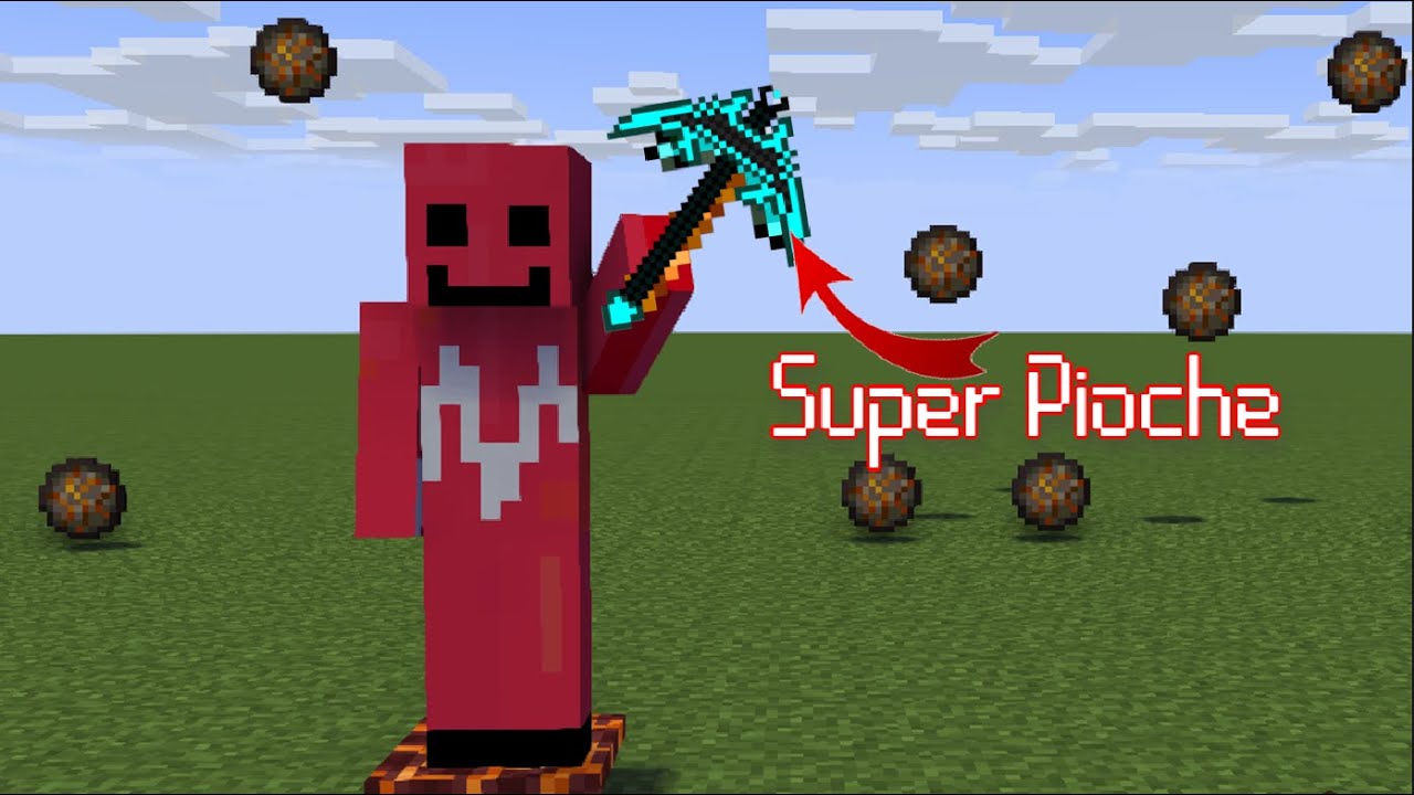 La pioche la plus puissante de Minecraft! - YouTube