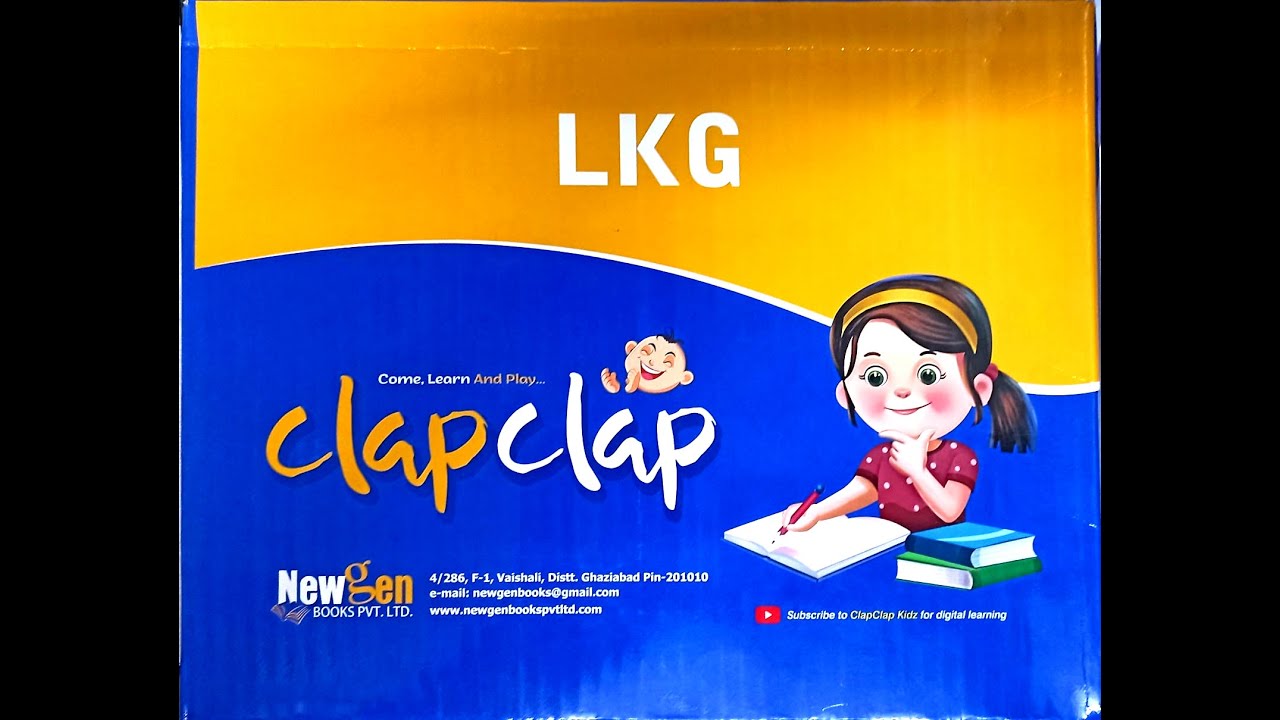 NewGen Clap Clap Preschool Kit For LKG - YouTube