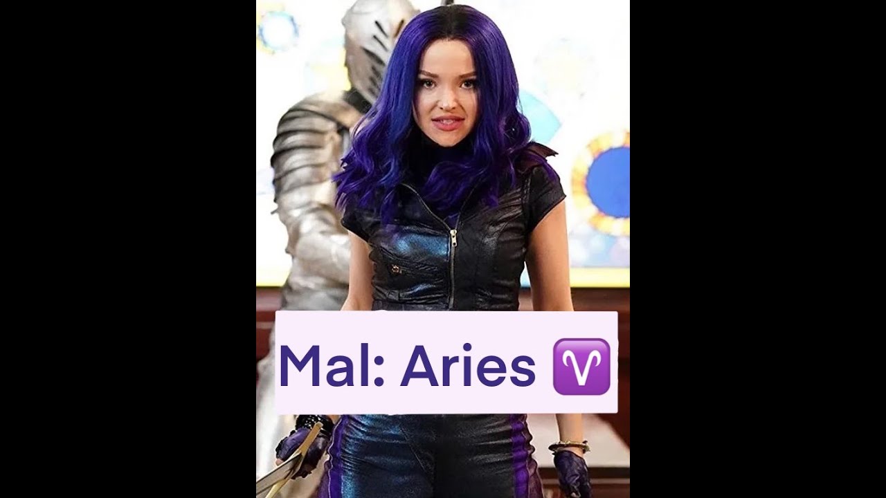 Descendants characters as zodiac signs! #shorts #descendants #zodiac # ...