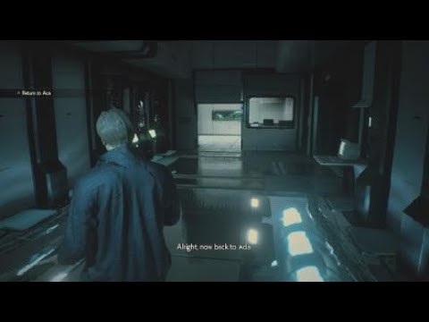 RESIDENT EVIL 2_Get the G-Virus sample from west lab - YouTube