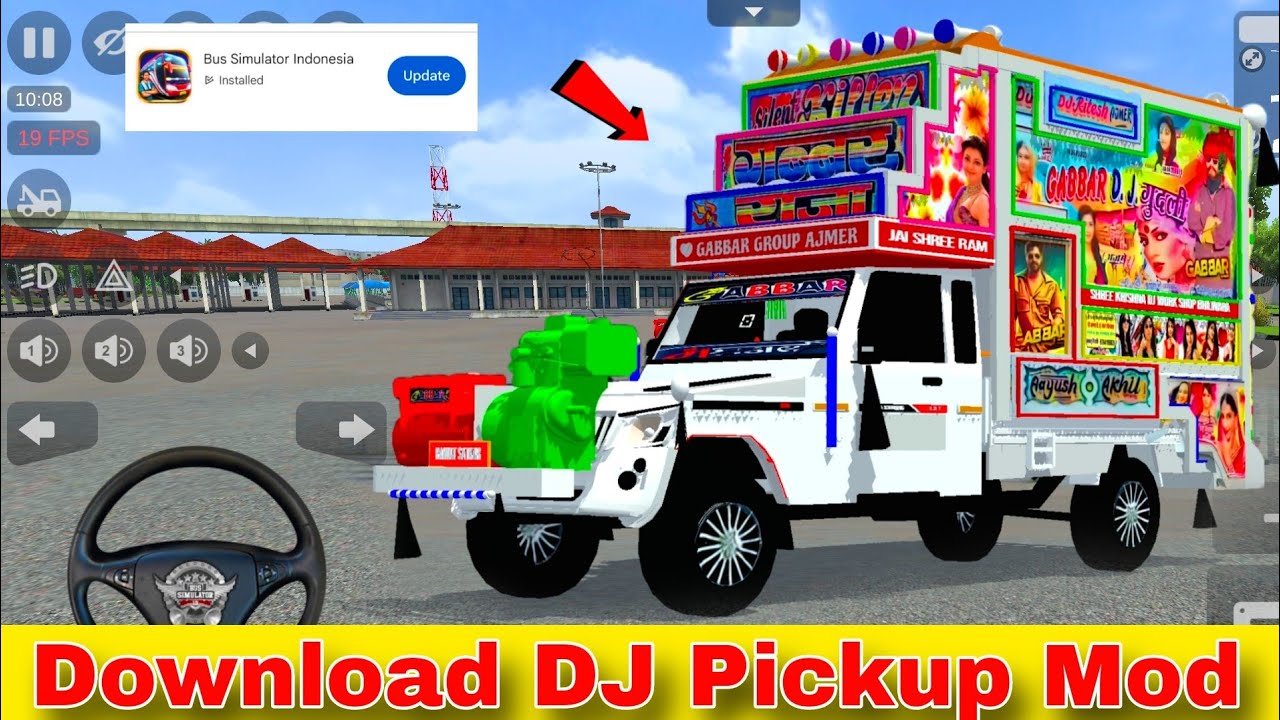 DJ Pickup Wala Game | Bus Simulator Indonesia DJ Pickup Game | Mobile ...