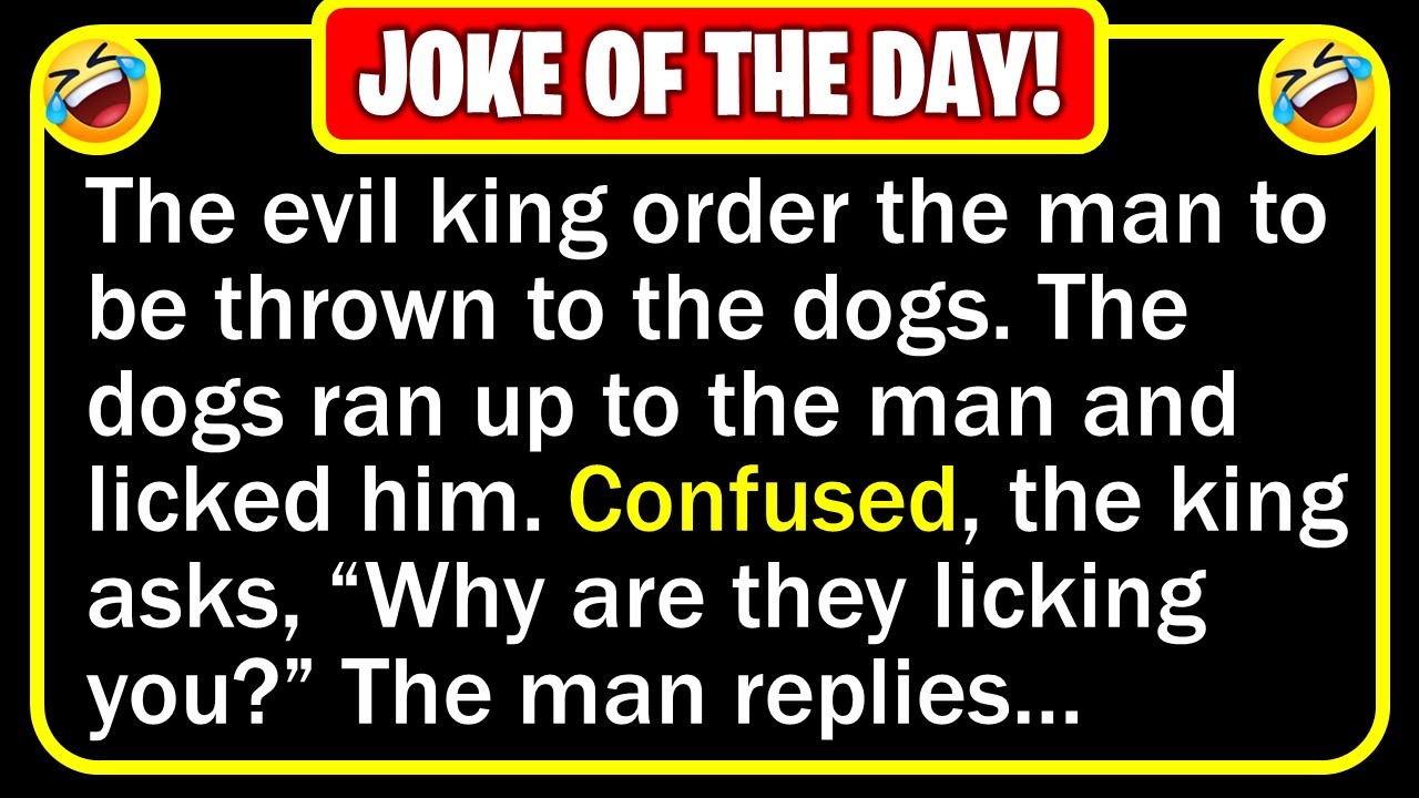 🤣 BEST JOKE OF THE DAY! - There was a cruel king who enjoyed... | Funny ...