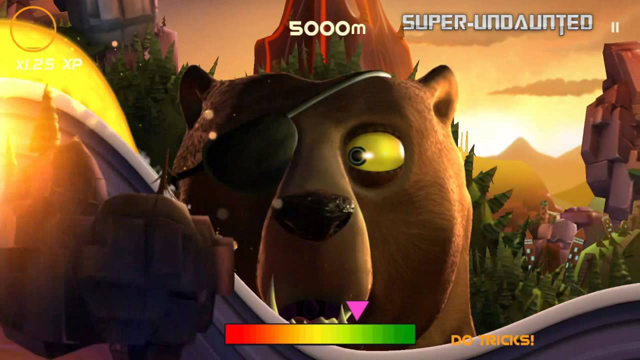 RAD BOARDING Android Gameplay - Defeat Tiny (5000m) - YouTube