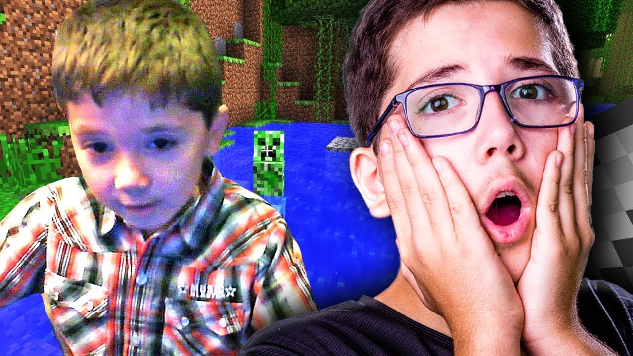 13 YEAR OLD JACOB REACTS TO OLD VIDEOS! | Minecraft with Jacob Funny ...