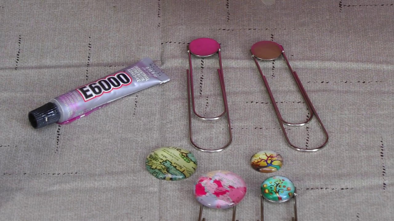 Making Creative Paperclip Bookmarks - YouTube