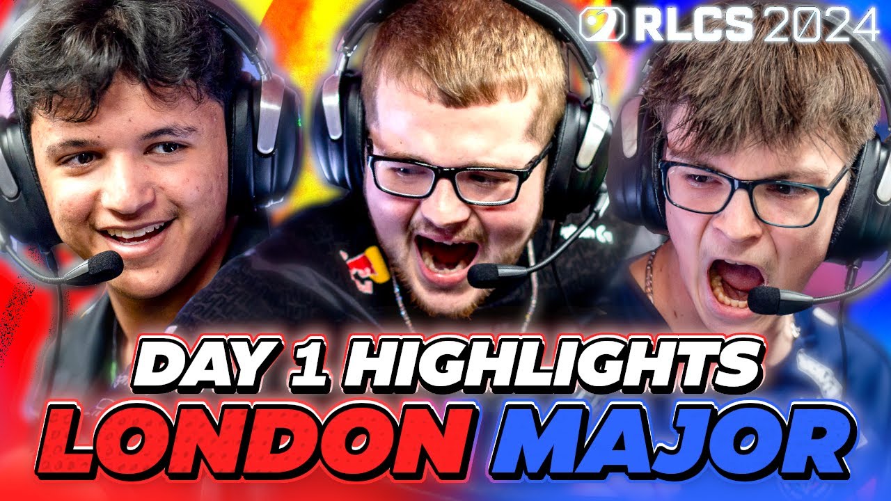 MOST COMPETITIVE ROCKET LEAGUE MAJOR EVER!! DAY 1 LONDON MAJOR ...