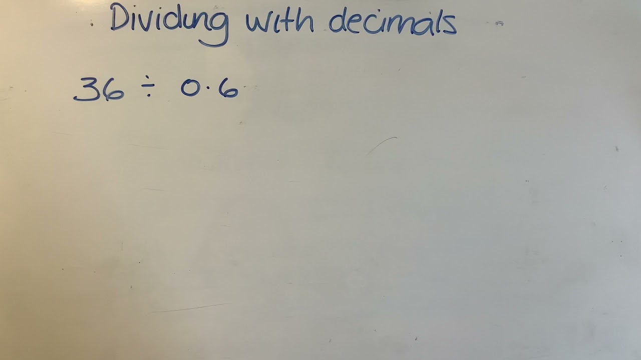 Level 2 Functional Skills Maths Dividing With Decimals Non Calculator Level 2 Functional Skills Maths Dividing With Decimals Non Calculator