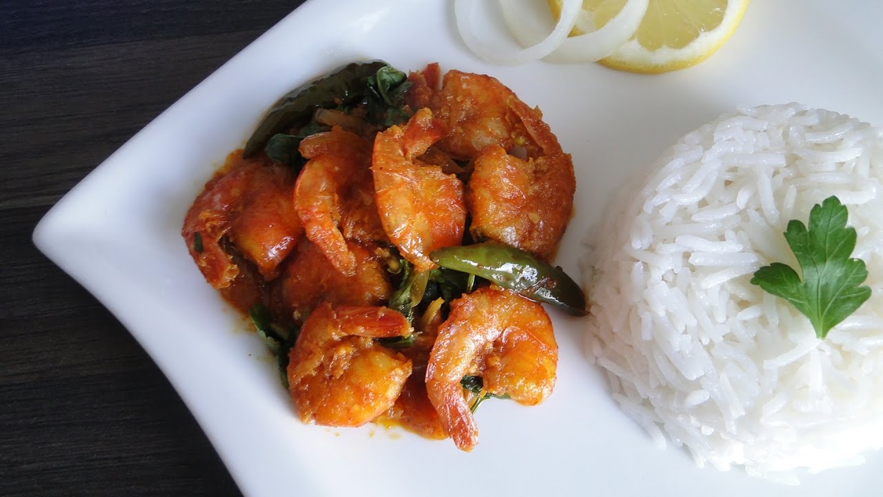 চিংড়ি ভুনা || Shrimp/Prawn Vuna - Bangladeshi Style - YouTube