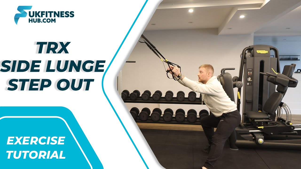 Exercise Tutorial: TRX Side Lunge Step Out - YouTube