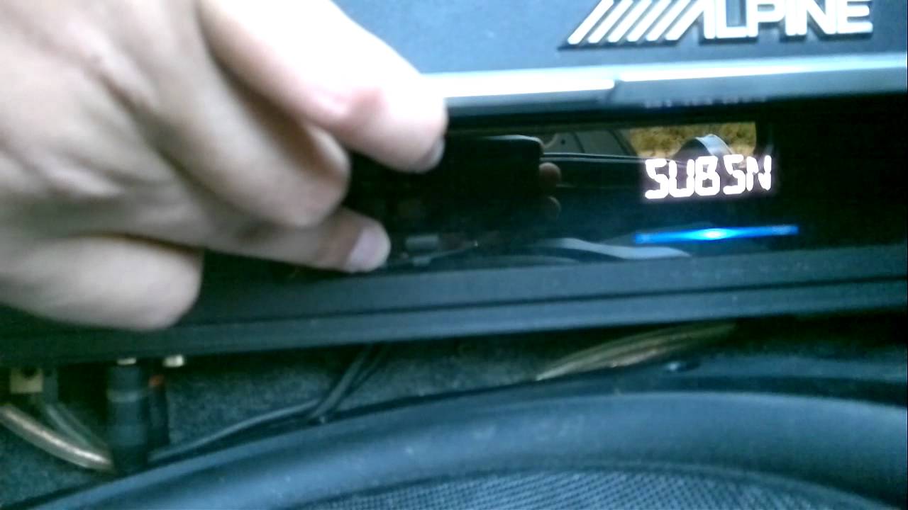 alpine mrd 1000 - YouTube