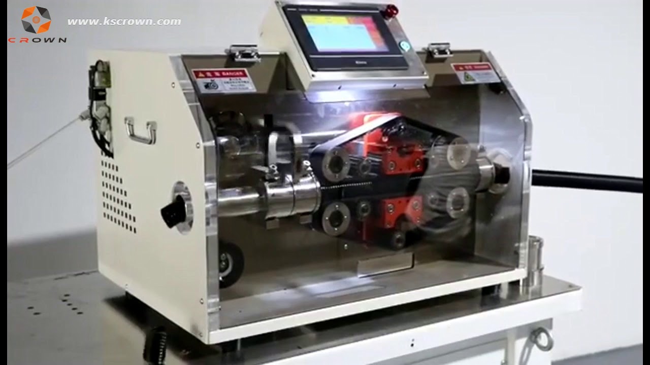 High Precision Convoluted Tubing Cutting Machine WL-B60 - Suzhou Crown ...