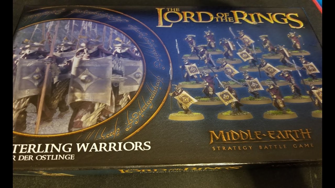 Middle Earth SBG - Easterling Warriors Unboxing - YouTube