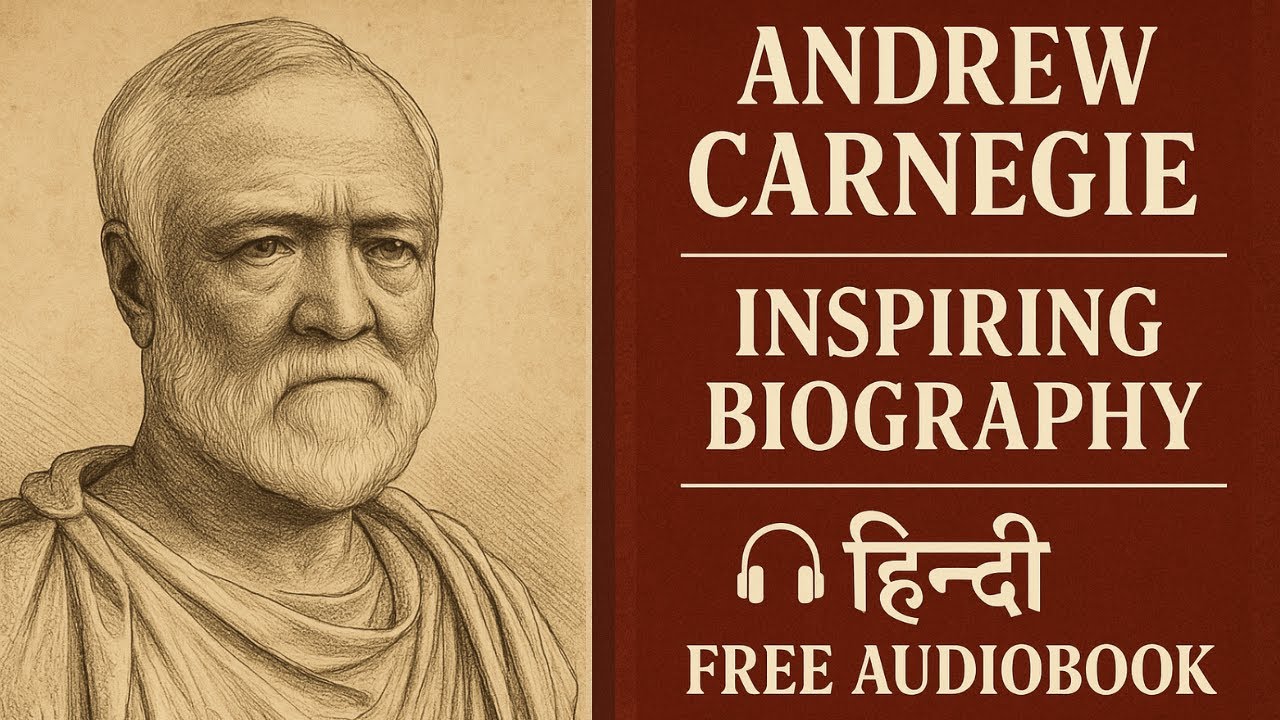 Andrew Carnegie Short Biography Audiobook in Hindi - Rags to Riches ...