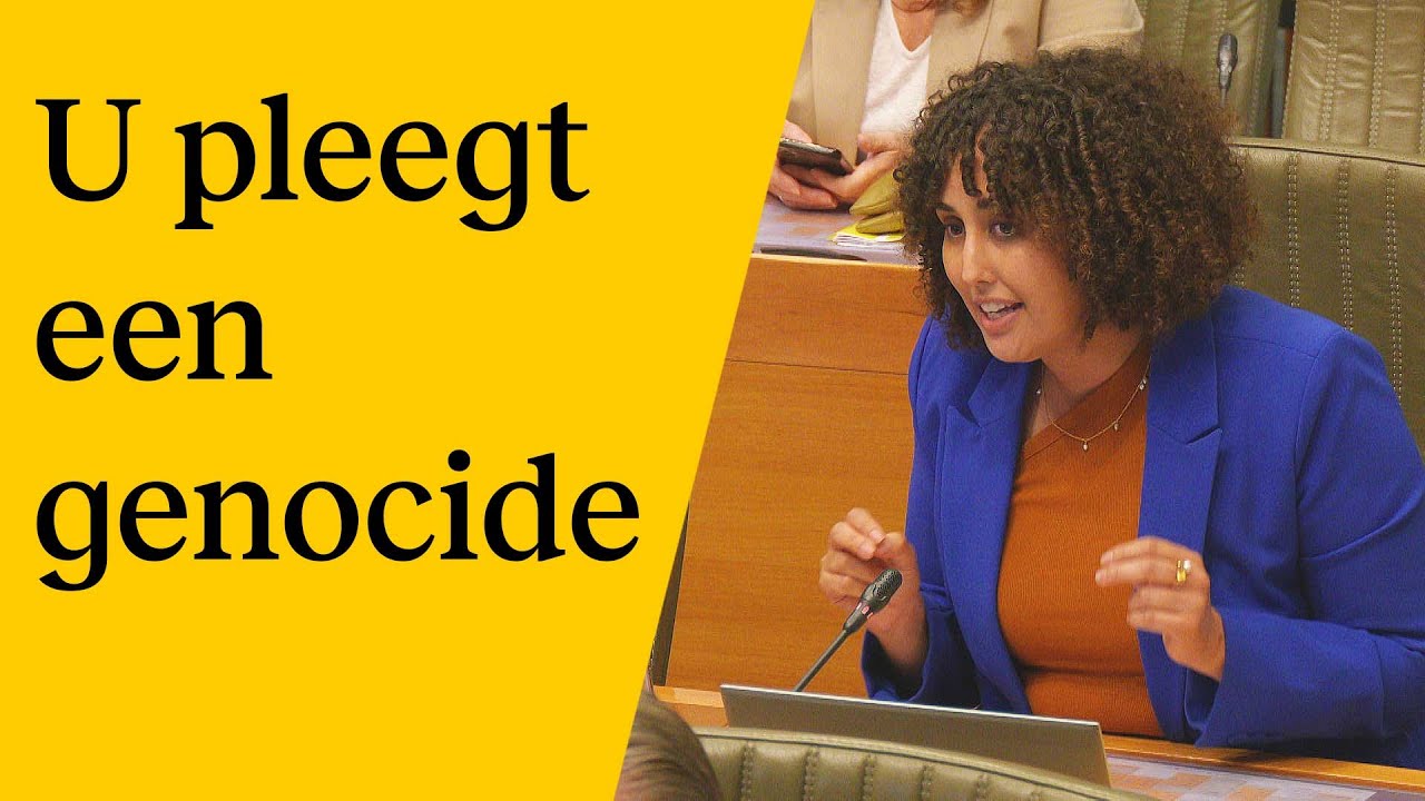 "U wil Palestijnen uitroeien" - Nadia Naji - YouTube