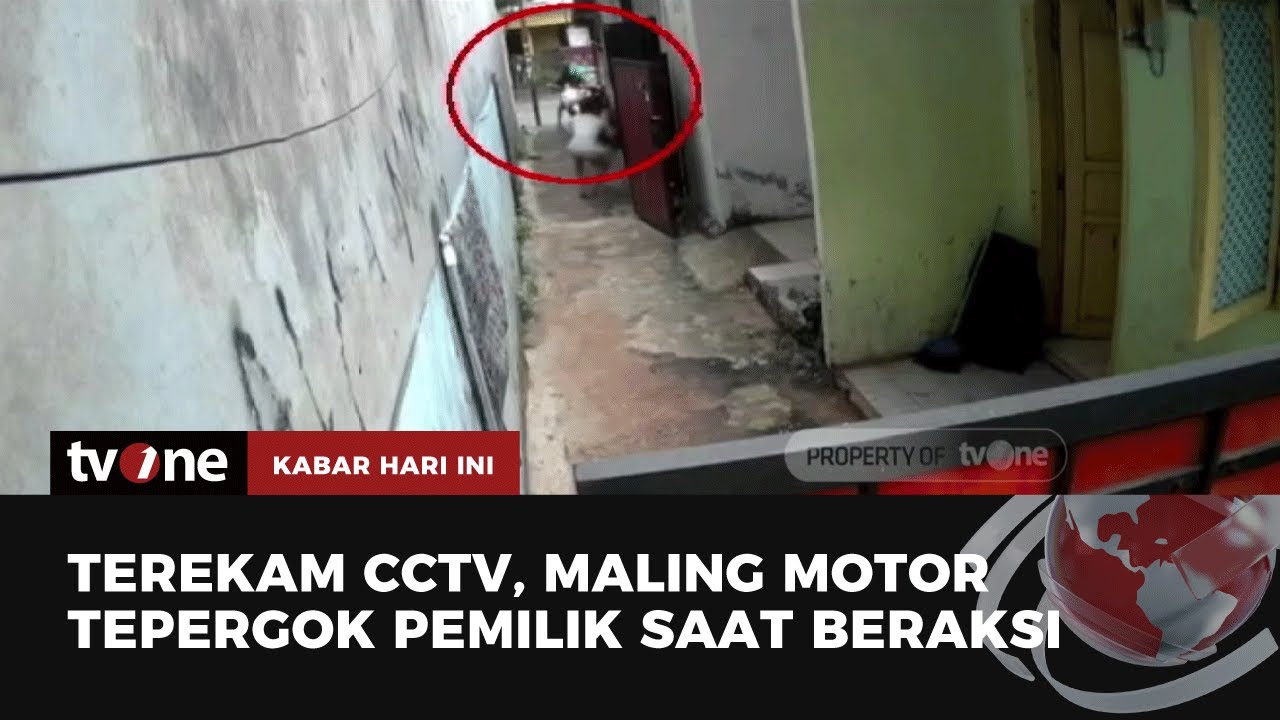 Aksi Pencurian Motor Terekam CCTV, Sempat Kepergok Pemilik | Kabar Hari ...