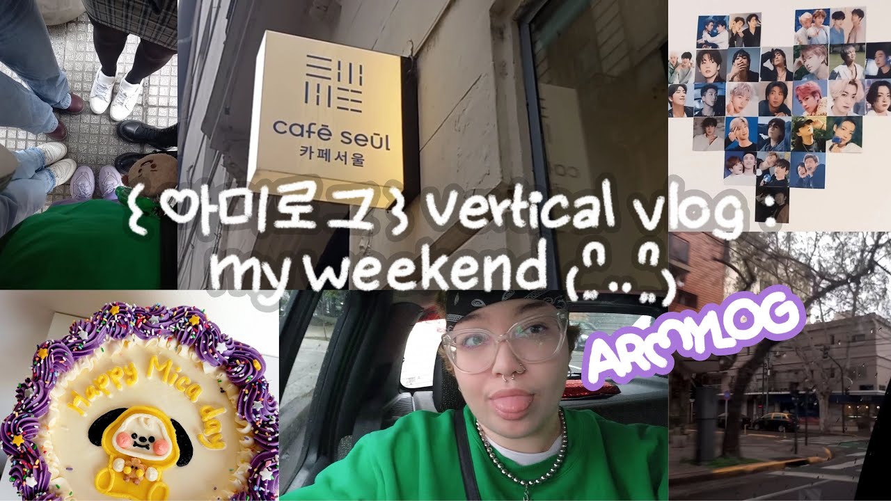 ꒰아미로그꒱ vertical vlog : my weekend ₍,,ᐢ..ᐢ,,₎ - YouTube