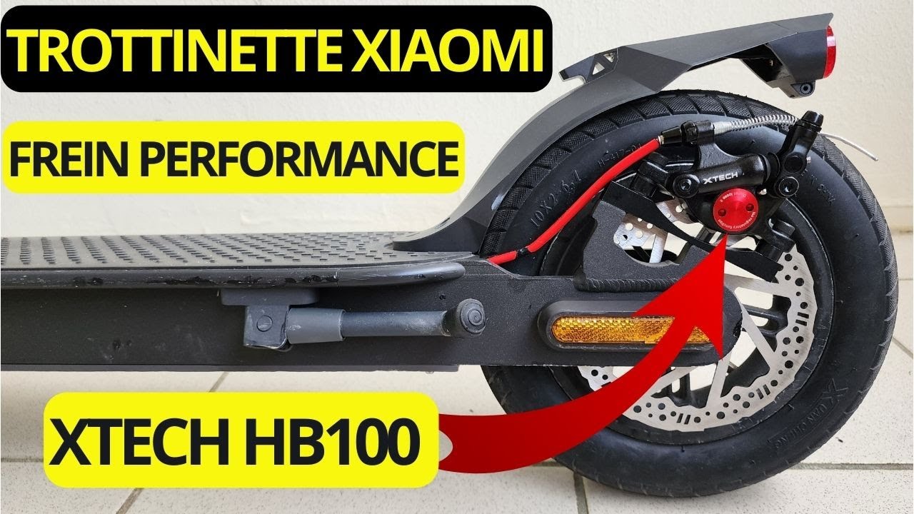 TUTO MONTAGE FREIN HAUTE PERFORMANCE 45 KM/H ÉTRIER XTECH ZOOM HB 100 ...