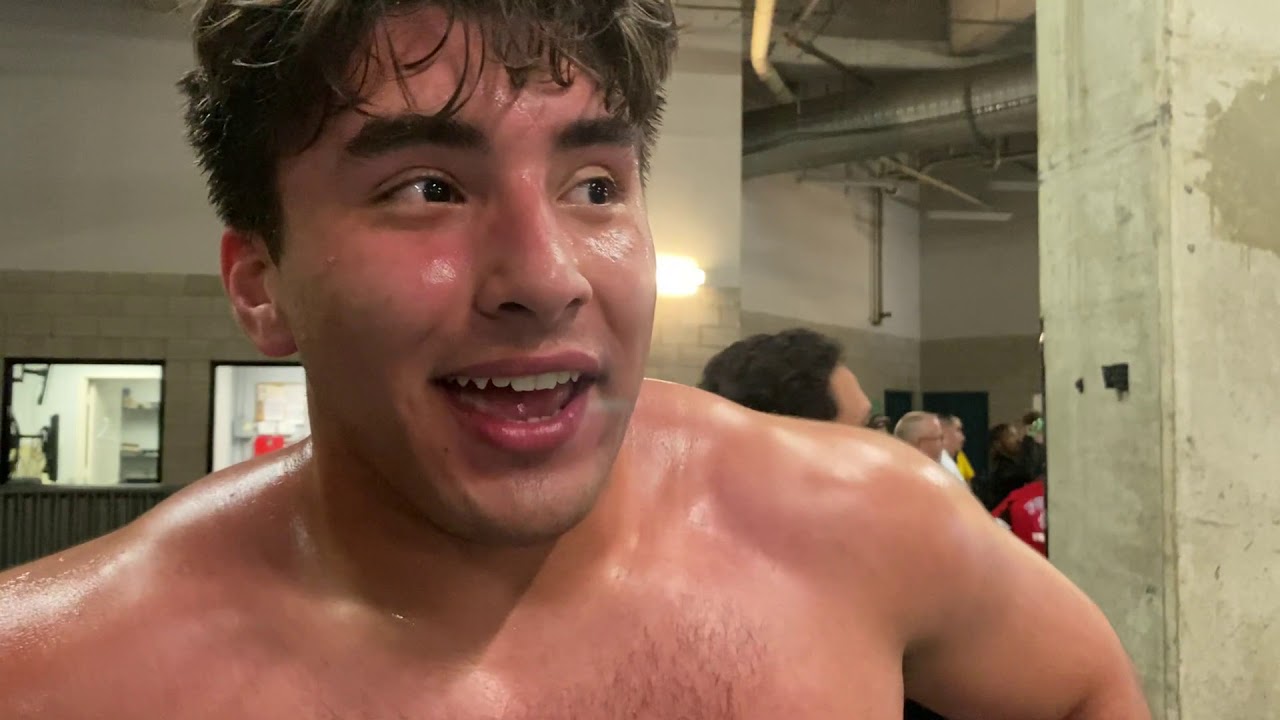 Brandon Leon Takes Out Number 1 and 2 On Route To State Title - YouTube