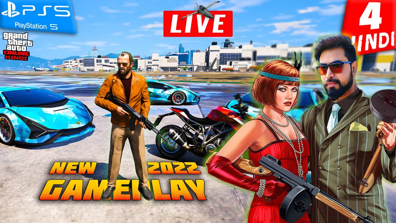 GTA-5 ONLINE Hindi New Gameplay on PS5 | MY COKE BUSINESS - YouTube