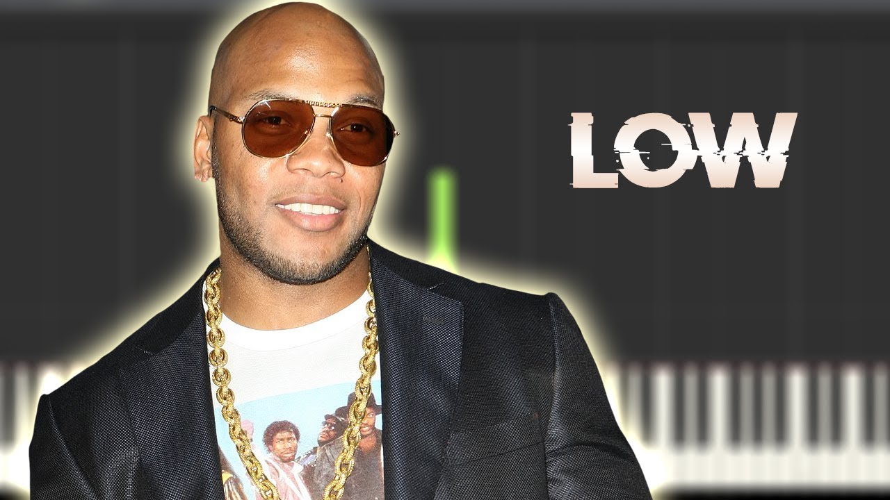 Flo Rida feat. T‐Pain - Low | Instrumental Piano Tutorial / Partitura ...