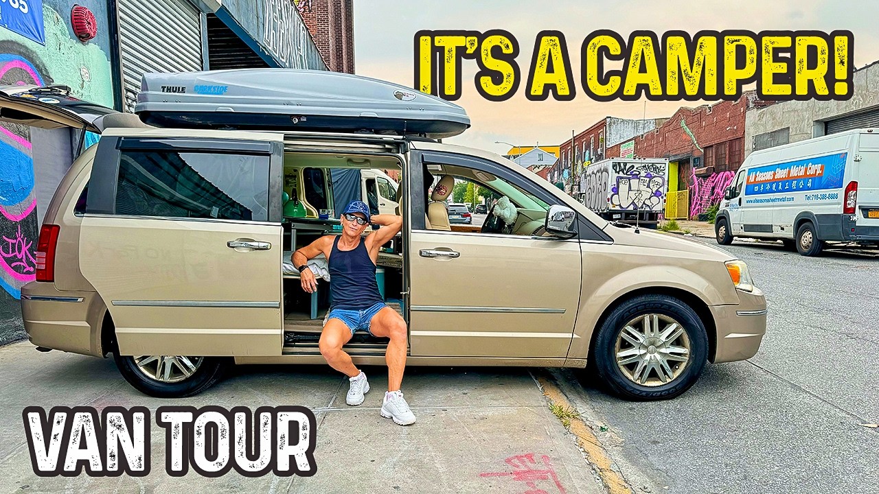 Mini Van Converted into Stylish City Apartment Campervan On Wheels ...