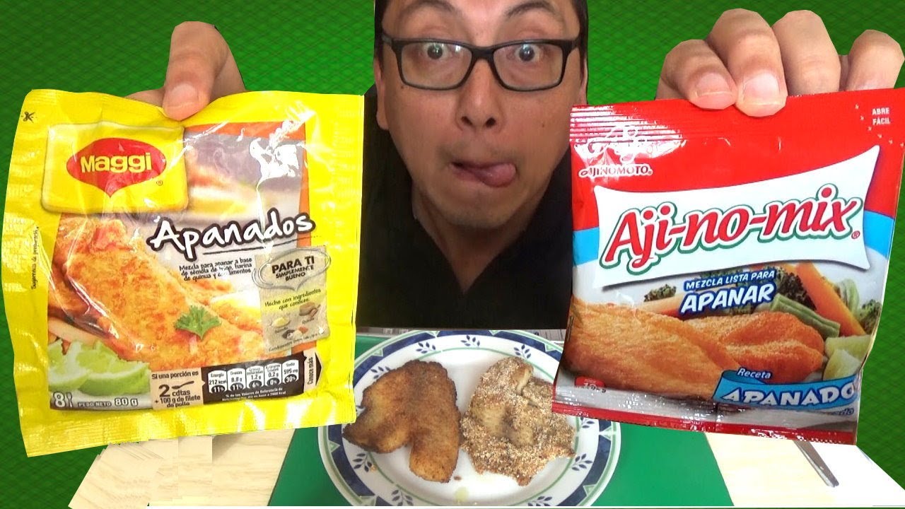 "AJINOMIX" Vs "MAGGI" - MEZCLA PARA APANAR - YouTube