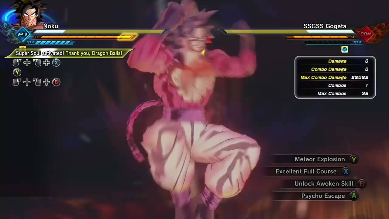 Xenoverse 2 Combo "Hellish Explosion" - YouTube