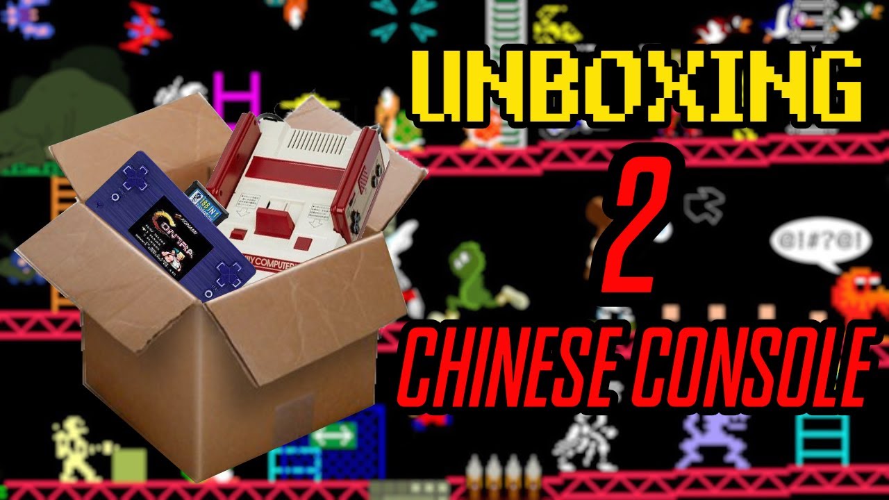 UNBOXING: 2 CHINESE CONSOLE - YouTube