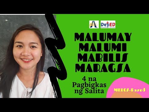 Ang Apat na pagbigkas ng Salita: Malumay, Malumi, Mabilis, Maragsa l ...